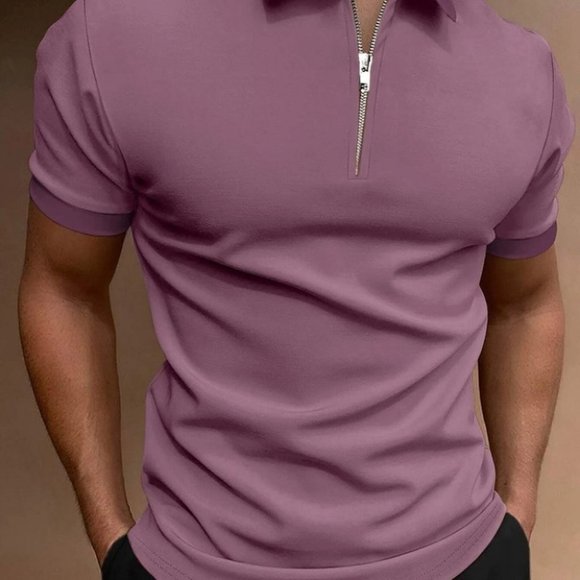 Shirts | Purple Mens Polo Shirt | Poshmark